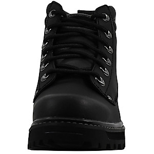 Skechers Men's Pilot Utility Boot,Black,10 M US