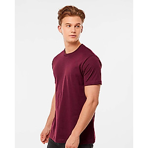 Tultex Unisex Tee (Burgundy, Extra Large)