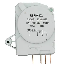Supplying Demand WR9X502 WR09X10049 Refrigerator Defrost Timer Replacement