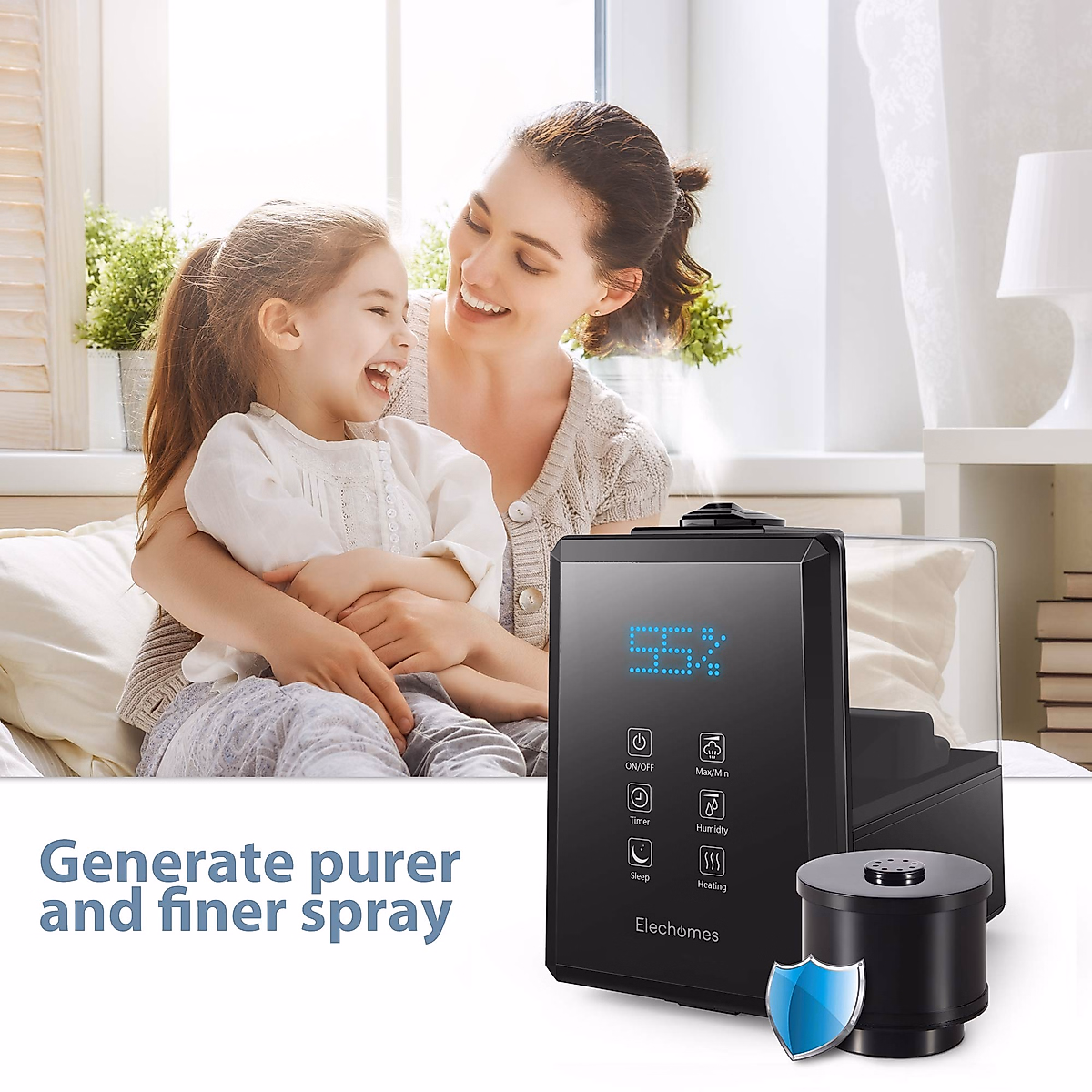 Elechomes Humidifier Replacement Filter for UC5501 Huimidifiers