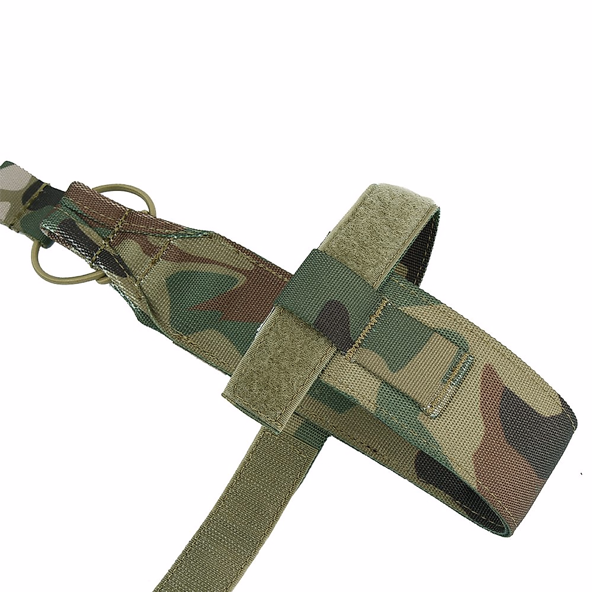 EXCELLENT ELITE SPANKER Tactical Military Portable Belt Bottle Holder Pouch Molle Adjust EDC Water Bottle Carrier for Hunting Walking Running Traveling (Multicam)