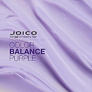 Joico Color Balance Purple Shampoo & Conditioner Set | Eliminate Brassy and Yellow tones | For Cool Blonde or Gray Hair