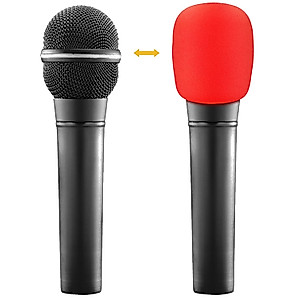 ChromLives Colorful Microphone Cover Microphone Windscreen Foam Cover Top Grade 8 Pack