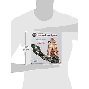 Norpro Cake Forms Nonstick Kransekake Norwegian Dessert Ring Tower New