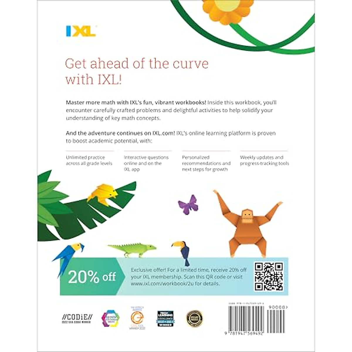 IXL The Ultimate 2nd Grade Math Workbook, Second Grade Math Workbook Covering Addition, Subtraction, Place Value, Geometry, and More, Math Workbook Grade 2 (IXL Ultimate Workbooks)