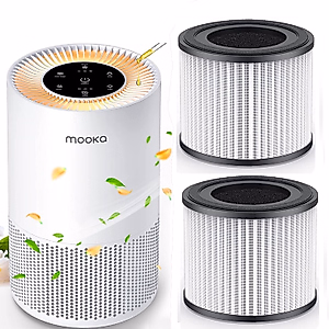Air Purifier and 2Pack Filter Combo, Air Purifiers for Home Large Rooms up to 1200ft²