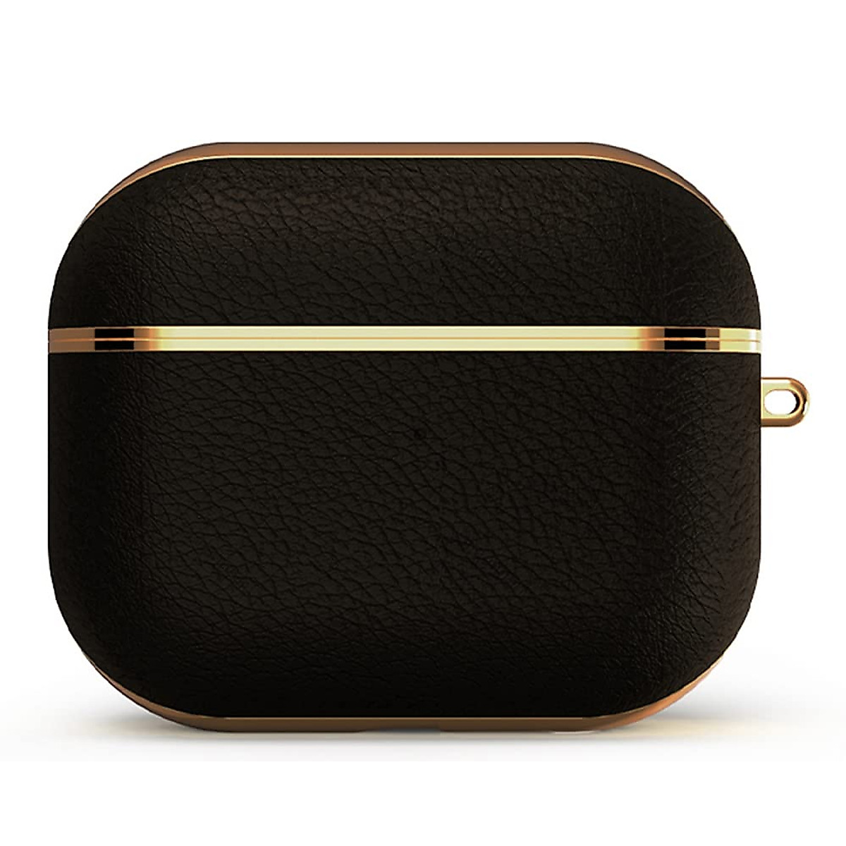 GAZE AirPods 3rd Generation Leather Cover Case Compatible with Apple AirPods 3 (Black)