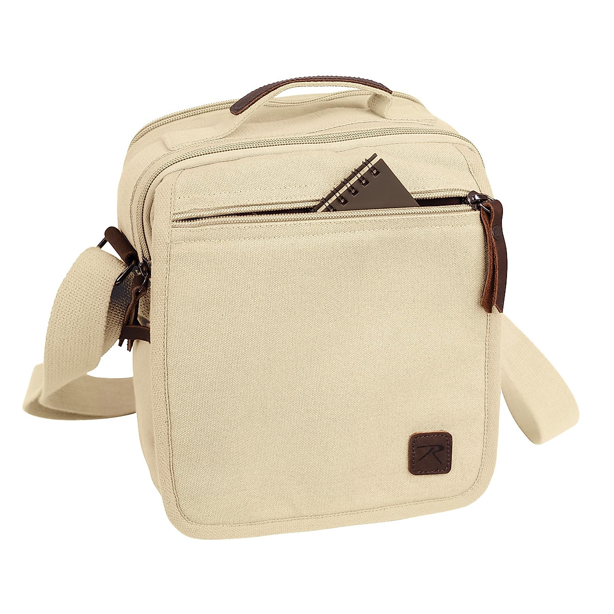 Rothco Every Day Work Shoulder Bag – Great for Work, Travel, Commuting, and More - Khaki