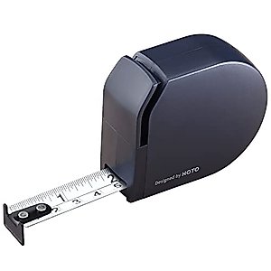 HOTO Self Lock Tape Measure, Retractable Measuring Tape, Precise Measurement, Great Stiffness, Shock Absorbent Base, Anti-Rust & Anti-Scratch, 10 Ft (3m)