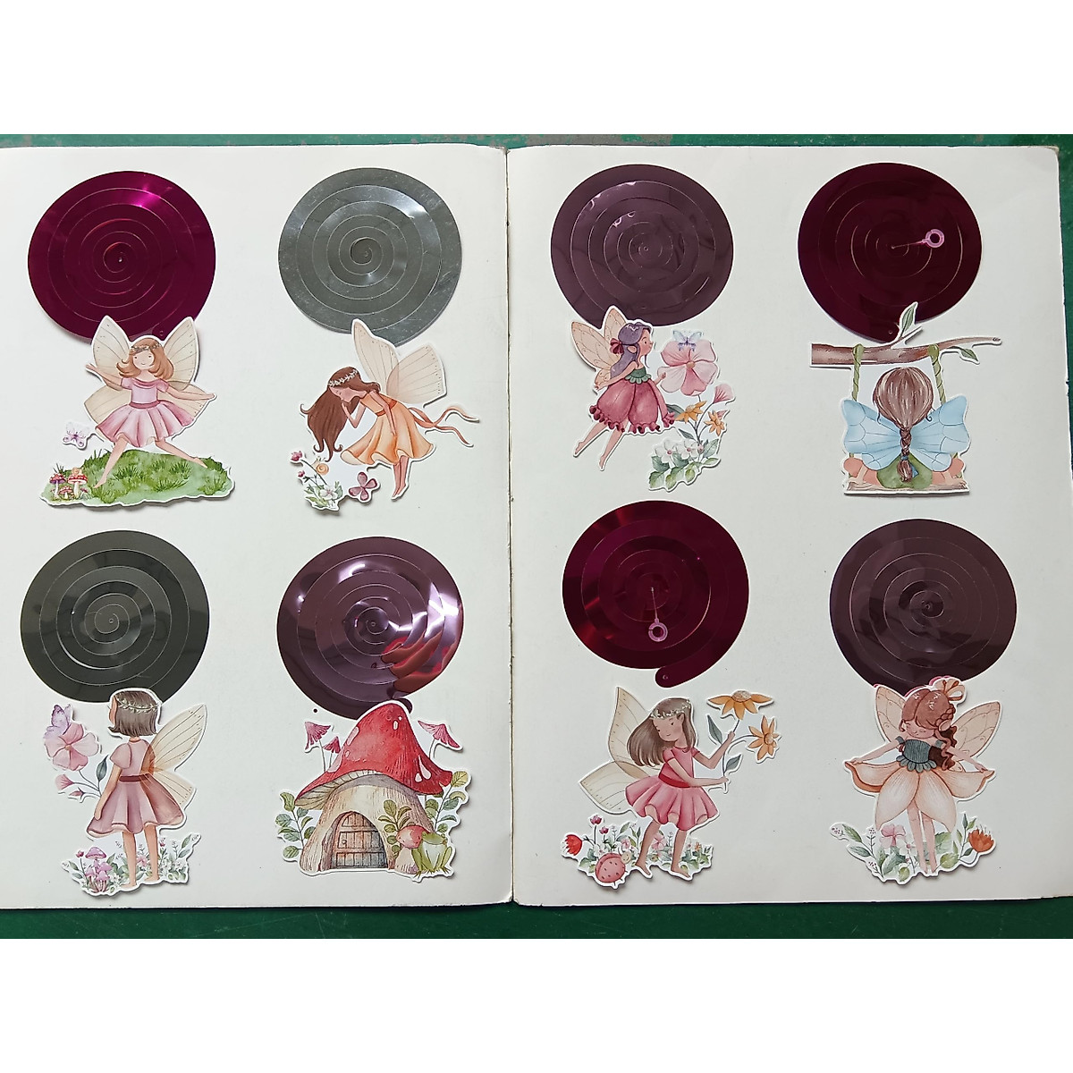 Fairy Party Decorations Flower Fairy Themed Hanging Swirls Decorations My Fairy First Birthday Decor for Girls Fairy Tale Theme Baby Shower Birthday Party Decorations Supplies (New)