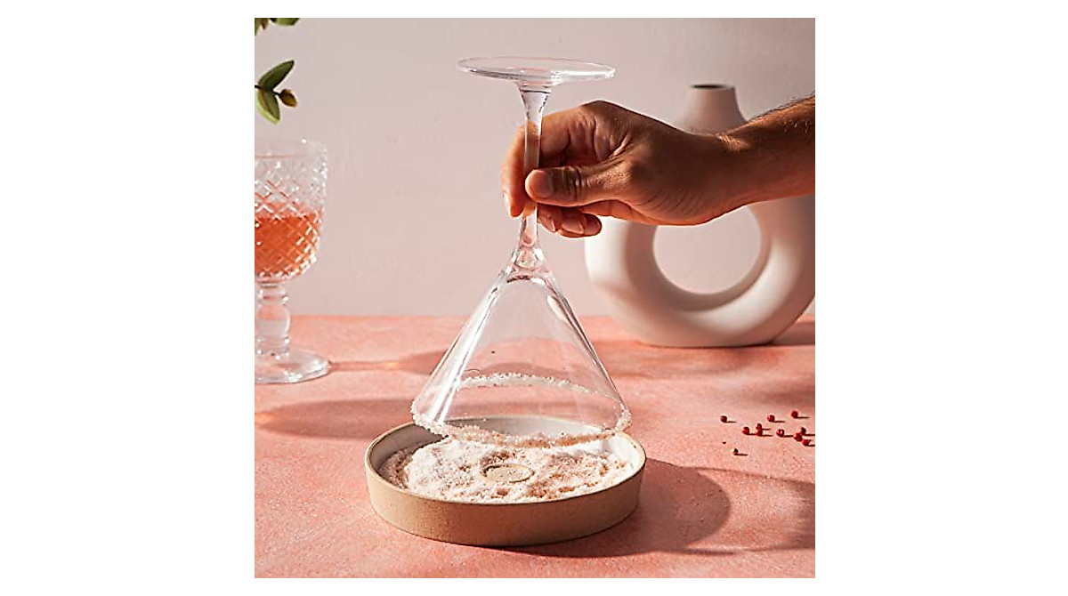 Ceramic Margarita Salt Rimmer Set - Perfectly Rim Cocktails at Home