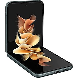Samsung Galaxy Z Flip 3 5G SM-F711U 128GB for T-Mobile Green (Renewed)