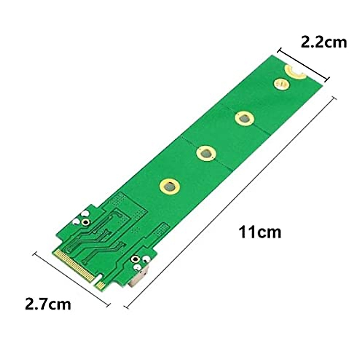 chenyang 12+16Pin MAC SSD to Motherboard M.2 NVME NGFF M-Key Convert Adapter Card for 2013 2014 2015 A1493 A1502 A1465 A1466 MAC Pro Air SSD