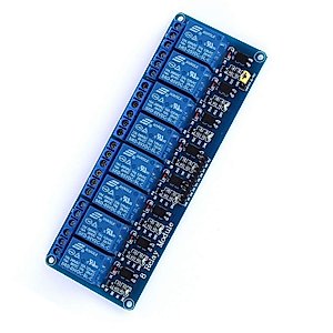 Lystin 8 Channel DC 5V DC 230V Relay Module Control Board with Optocoupler for UNO R3 MEGA 2560 1280 DSP ARM PIC AVR TTL Logic STM32 Raspberry Pi
