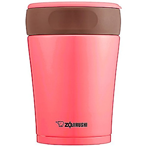 Zojirushi SW-GD36-PP Stainless Steel Vacuum Insulated Food Jar, Bento Box, Heat Retention, Cold Retention, Wide Mouth, 12.2 fl oz (360 ml), Berry