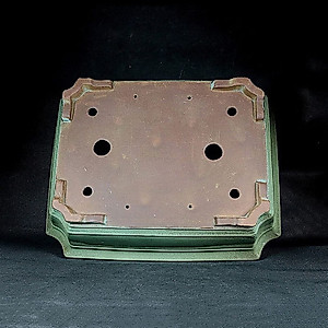 Planters Rectangular Extra-Large Bonsai Flower Pot Indoor and Outdoor Courtyard Balcony Floor-to-Ceiling Plant Pot (Bottom Punch) Flower Pot