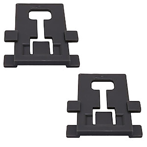 Tolxh Pack of 2#W10195840 Dishwasher Rack Adjuster Positioner #W10418323#PS11750093#AP6016800 Quality Durable New Replacement Parts For Whirlpool/Kenmore/Kitchenaid