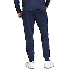 Eddie Bauer Men's Reso Tech Sweat Joggers, Navy Heather, Large