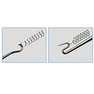 HOZAN P-64 Stainless Steel Spring Hook