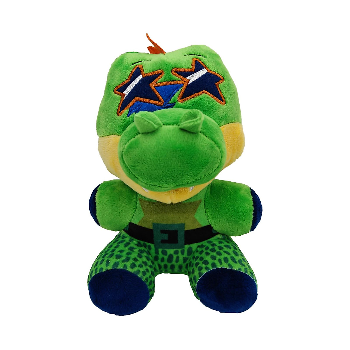 Montgomery Gator Plush Toy, FNAF plushies Toy, Security Breach FNAF All Character Stuffed Animal Doll Children's Gift Collection,8”