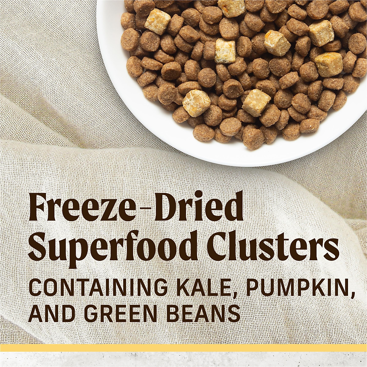 Merrick Immune Health Recipe, Healthy Grains Chicken Dry Dog Food with Freeze-Dried Clusters with Superfoods - 4 lb. Bag