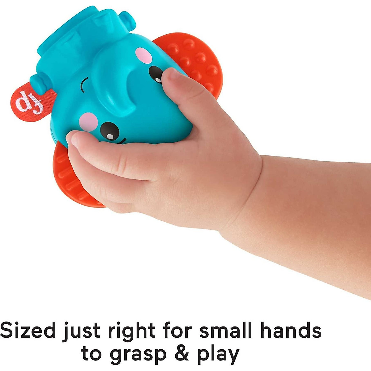 Fisher-Price Stacking Elephant, Infant Stacker Activity Toy For Baby Ages 6 Months And Older