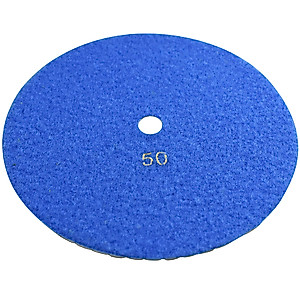 Konfor 7 Step 7" Wet Diamond Polishing Pads Abrasive Set, Great For Granite Travertine Marble Stone