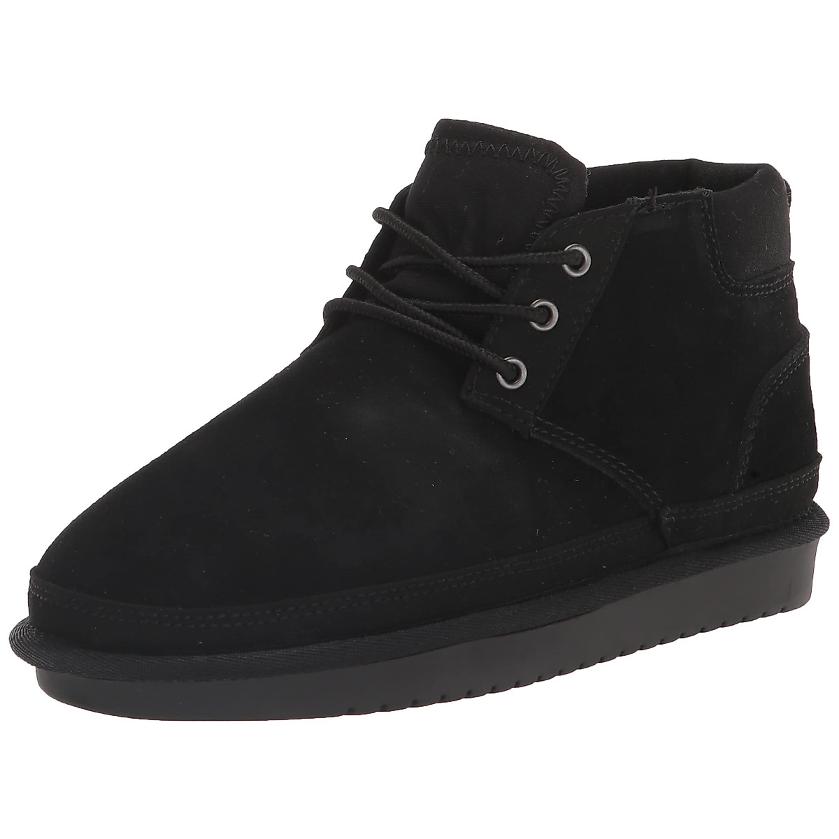 Koolaburra by UGG Unisex-Child ADVAY Chukka Boot, Black, 1 Little Kid