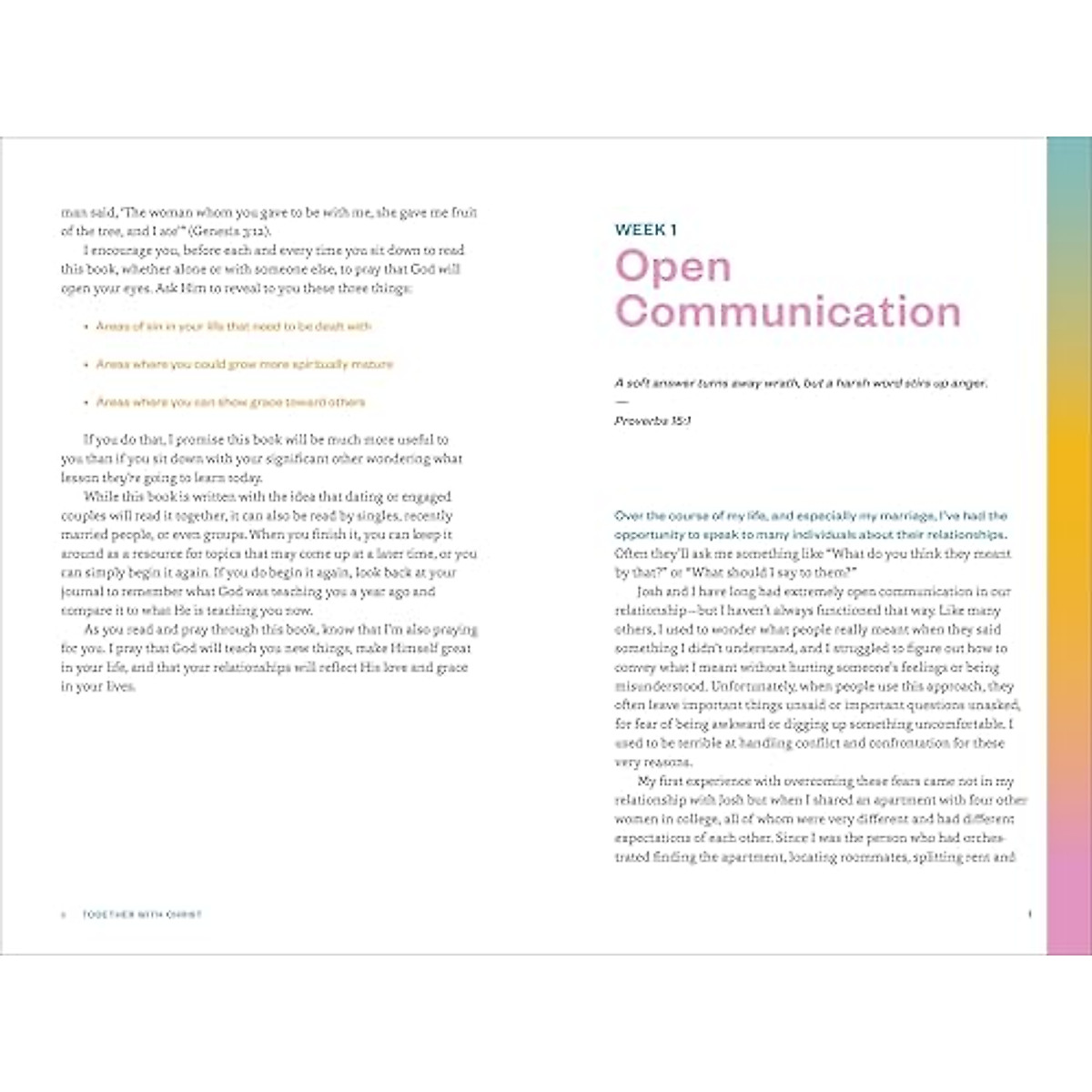 Together With Christ: A Dating Couples Devotional: 52 Devotions and Bible Studies to Nurture Your Relationship