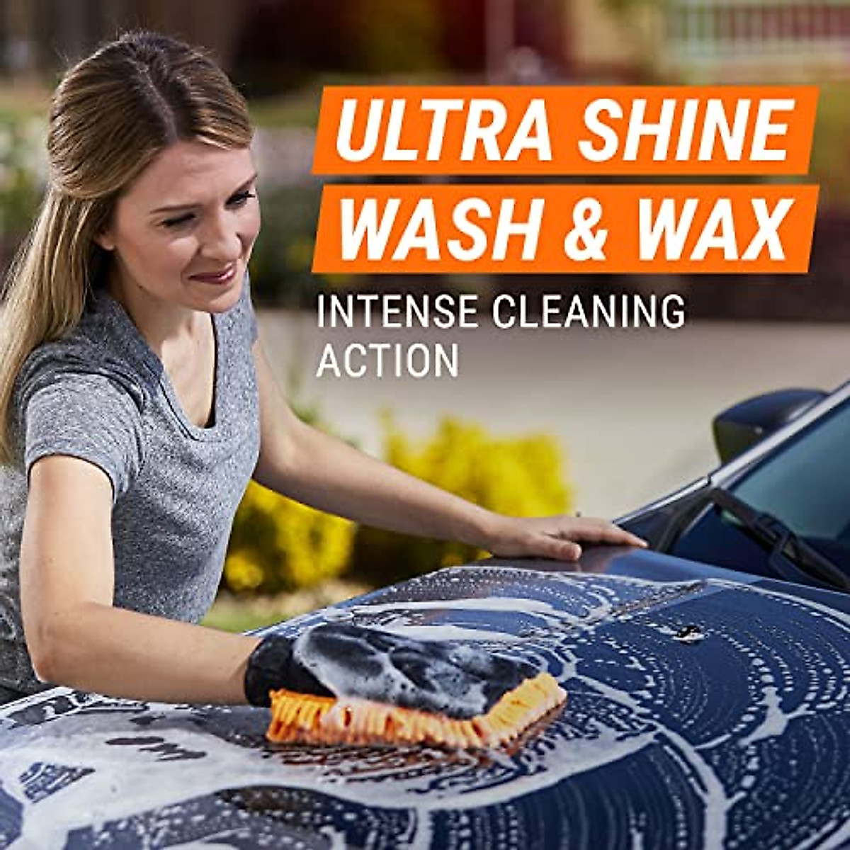 Car Wash Kit by Armor All, Includes Car Wash Soap, Wash Mitt & Microfiber Towel