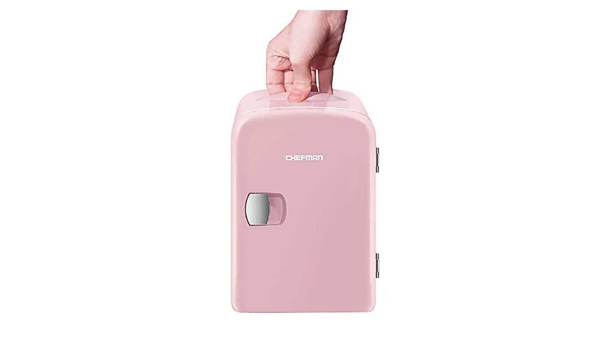 Chefman Mini Portable Fridge: Cool & Heat on the Go