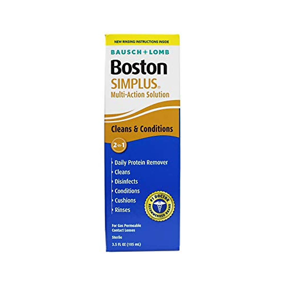 PACK OF 3 EACH BOSTON MULT-ACTION SOL SIMPLUS 3.5OZ PT#7414625611