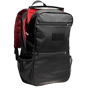 Xtreme Sight Line ~ Xecutive Transport Faraday Backpack for Laptops, Tablets, and Other Mid-Size Electronics ~ Tracking/Hacking Defense ~ Red
