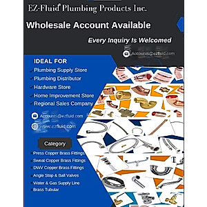 EZ-FLUID 1/4" Female Comp x 1/4" Female Comp x 24" (2FT) Stainless Steel Braided Flexible Refrigerator Ice Maker Water Line Connector Kit, Fridge Flex Icemaker Water Supply Hose For Portable & Home.