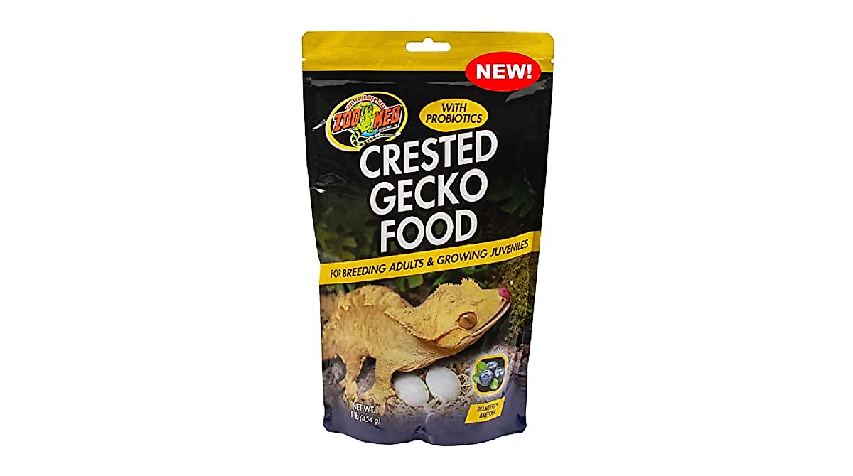 Zoo Med Crested Gecko Food Blueberry Breeder Formula | Complete Breed ...