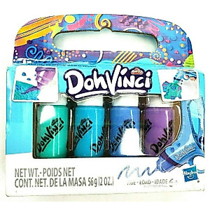Play Doh Pd Dohvinci 4 Pack Blues Arts & Craft Molding Compound