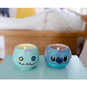Disney Lilo & Stitch Scrump and Stitch Sculpted Ceramic Mini Mugs | Set of 2