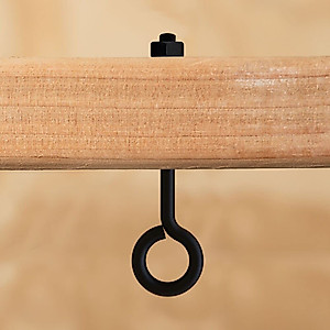 National Hardware N820-086 Eye Bolt, 3/8" × 6", Storm Shine Finish