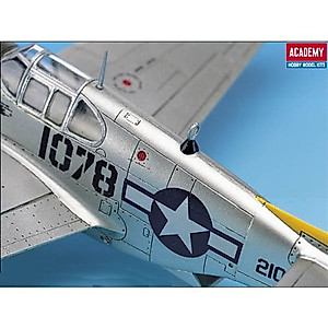 Academy The Fighter of World War II P-51C Model Kit, Gray