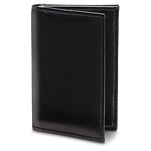 Bosca | Men’s 2 Pocket Card Case Wallet with I.D. Window in Italian Old Leather
