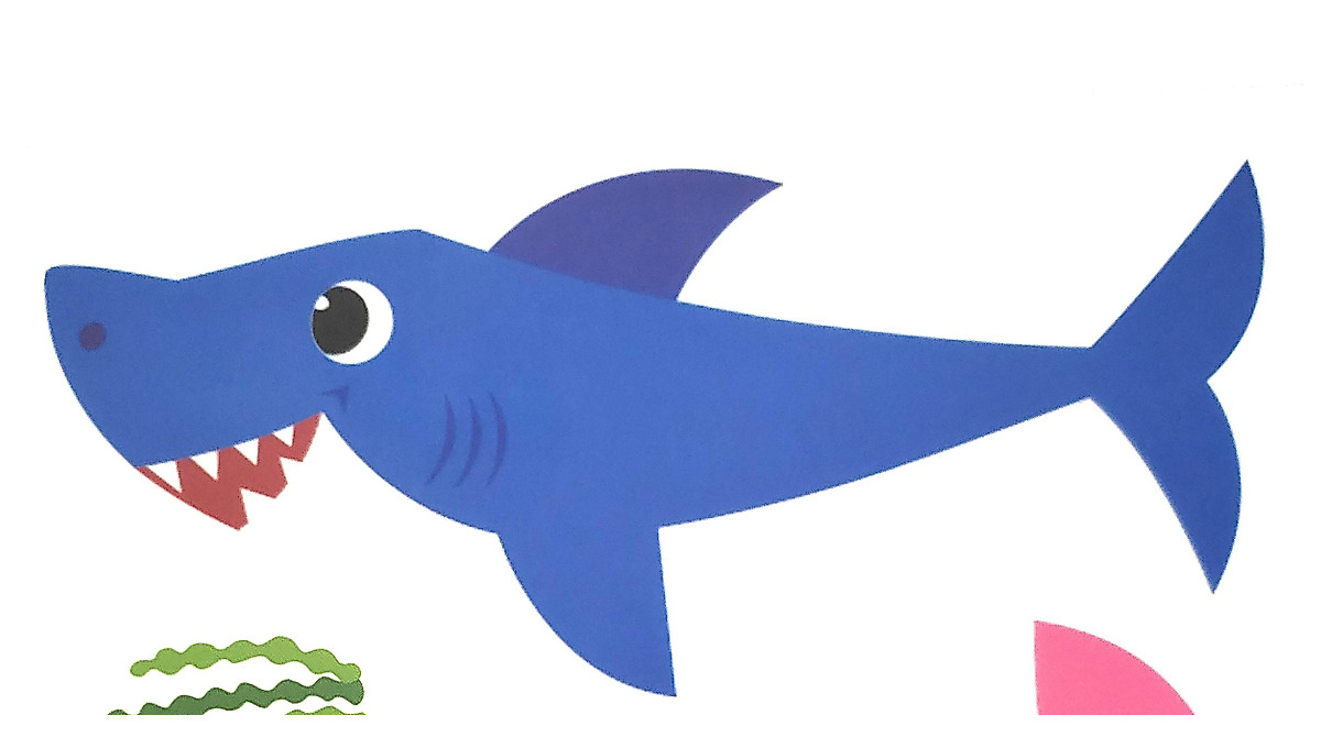 RoomMates Baby Shark Wall Decals - Fun for Kids