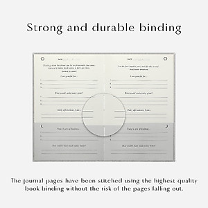 The Gratitude Journal : 5 Minute Journal a Day for More Happiness, Positivity, Affirmation, Productivity, Mindfulness & Self Care - A Simple Undated Hardcover Five Minute Guide Daily Planner and Effective Gratitude Journal for Women & Men (Beige)