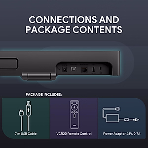 Yealink 4K USB Video Conference Camera - 120° Wide Angle, Microphone, Speaker, Auto Framing, For PC Meetings, Microsoft Teams & Zoom