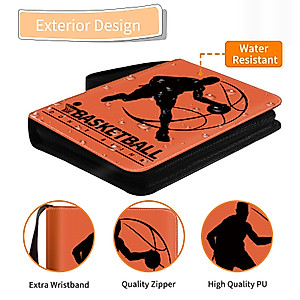 WeoTca 900 Pockets Baseball Card Binder, 9-Pocket Card Collections Trading Card Binder 50 Pages Double-Sided Cards Holder with Zipper 3-Ring Card Album for Sports Baseball Card Sleeves Protectors