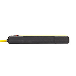 360 Electrical 36003 Pro Heavy Duty Surge Strip, Black/Yellow