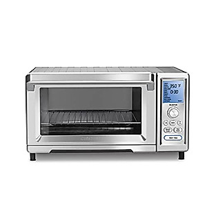 Cuisinart TOB-260N1 Chef's Convection Toaster Oven, 20.87"(L) x 16.93"(W) x 11.42"(H), Stainless Steel