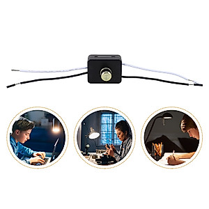 TEHAUX Replacement Knob 2 Pcs Rotary Led Desk Light Led Desk Lamp Led Dimmer Knob Accessories for Lamp Table Light Accessories Knob for Table Light Table Lamp Dimmer Promise Dimmers