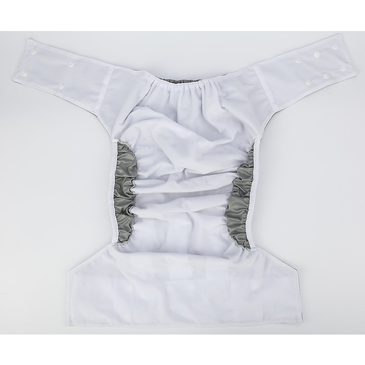 Sigzagor Teen Adult Cloth Diaper Nappy Reusable Washable for Disability (Floral)