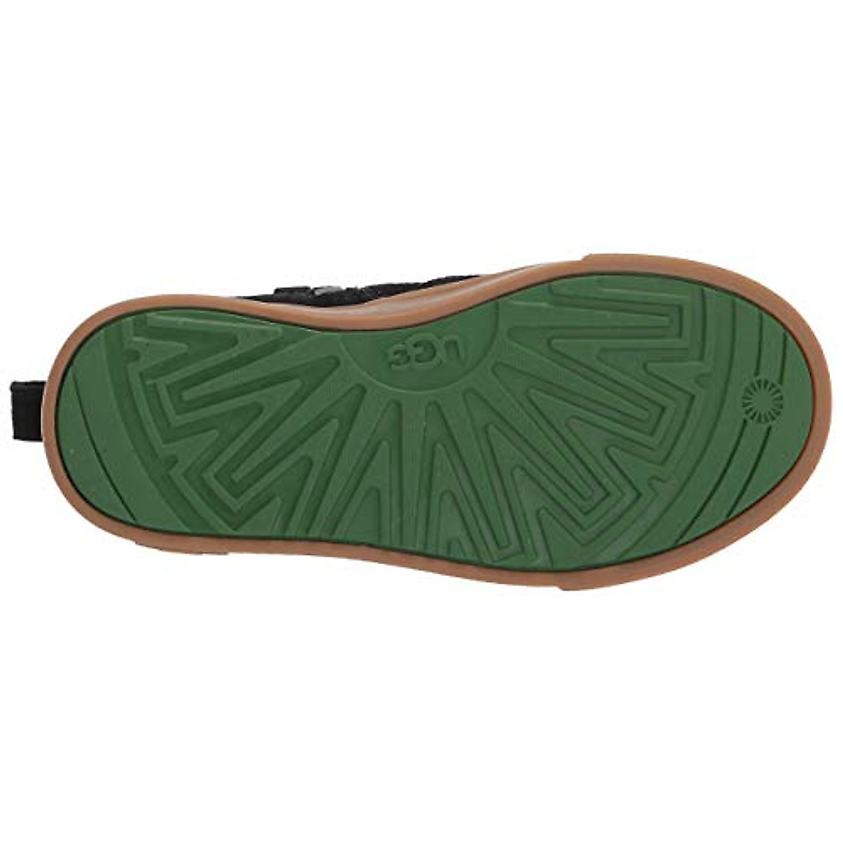 UGG Unisex-Child Hamden Ii Sneaker, Black, 7 Toddler US