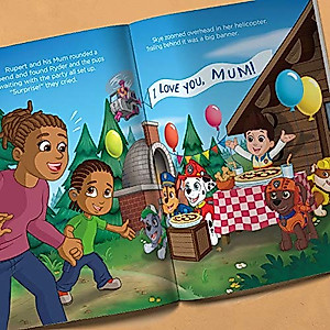 PAW Patrol Personalized Book: Adventures with Mommy (Large Softback)